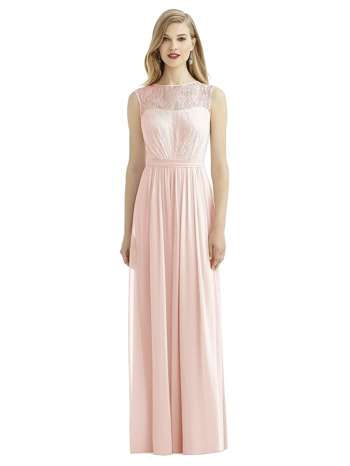 After Six Bridesmaid Dress 6734 In Blush | The Dessy Group