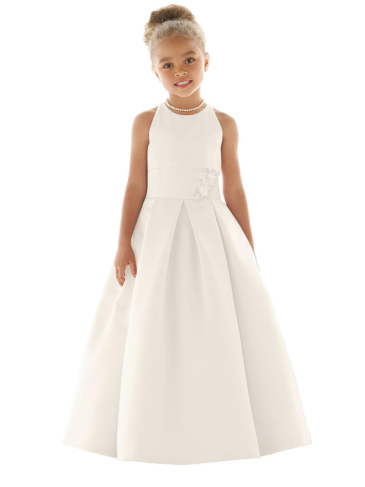 Flower Girl Dress Fl4059 In Ivory | The Dessy Group