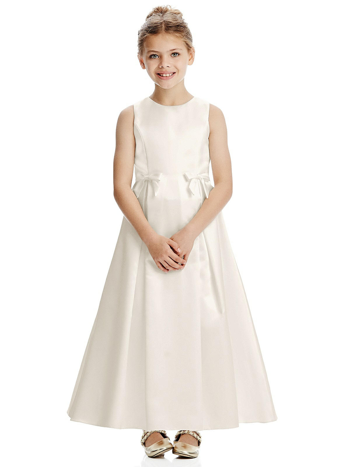 Flower Girl Dress Fl4068 In Ivory | The Dessy Group