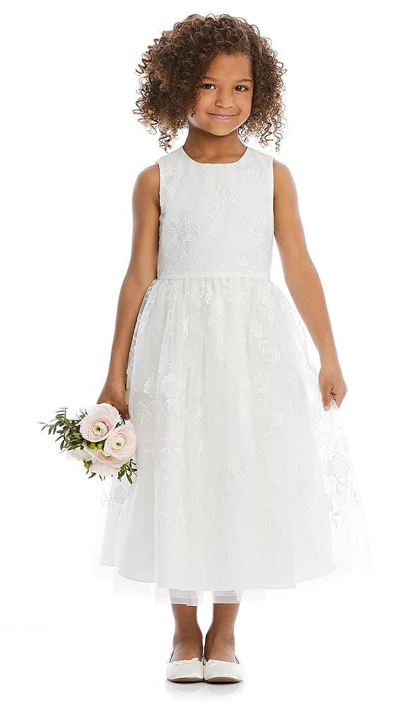 Flower Girl Dress Fl4065 In Ivory | The Dessy Group