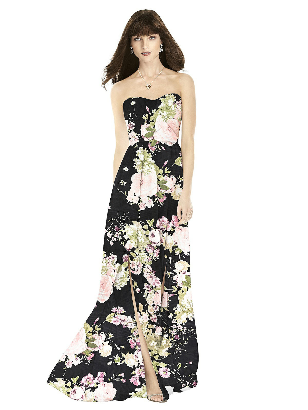 After Six Bridesmaid Dress 6794 In Noir Garden | The Dessy Group