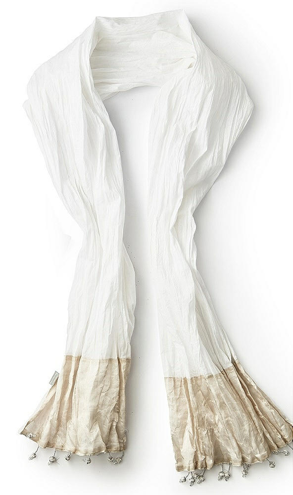 Isabella Wrap In Ivory | The Dessy Group