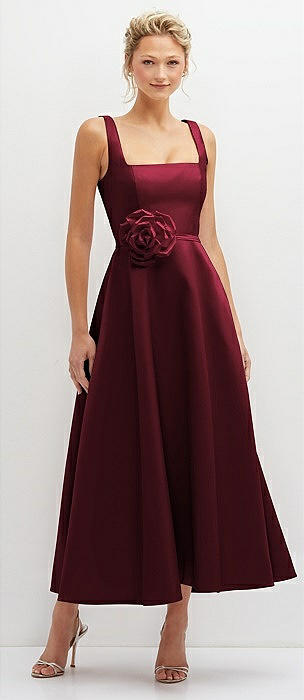 Cabernet Wine-Colored Bridesmaid Dresses | The Dessy Group