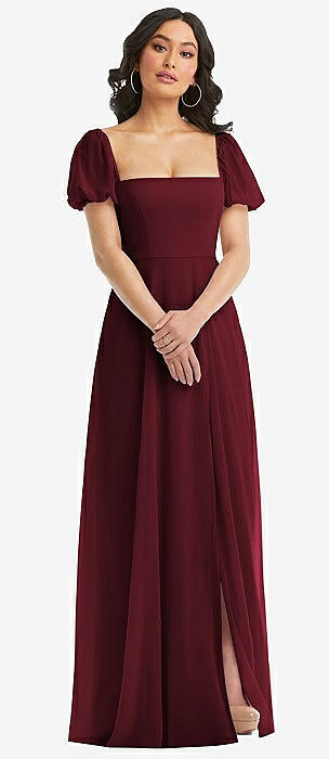 Cabernet Wine-Colored Bridesmaid Dresses | The Dessy Group