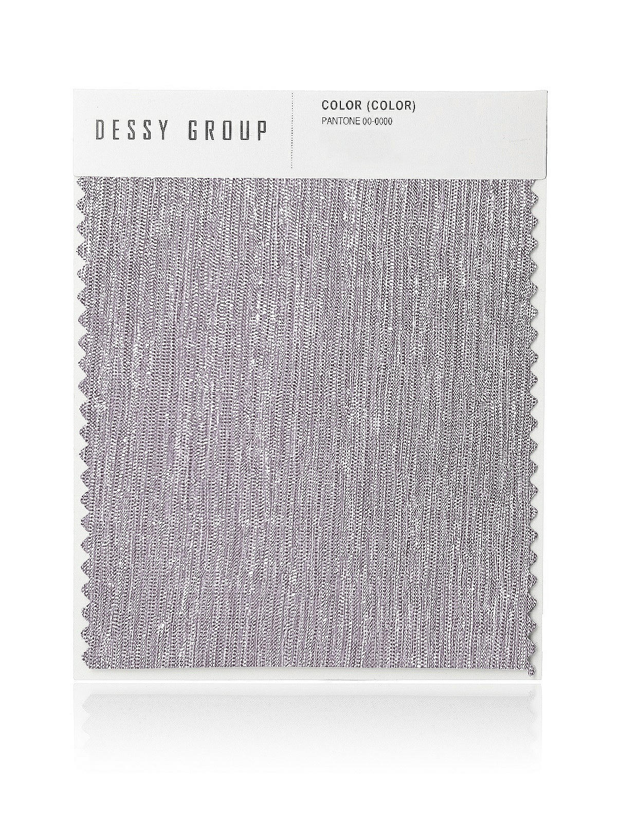 Pleated Metallic Swatch In Metallic Lilac Haze | The Dessy Group