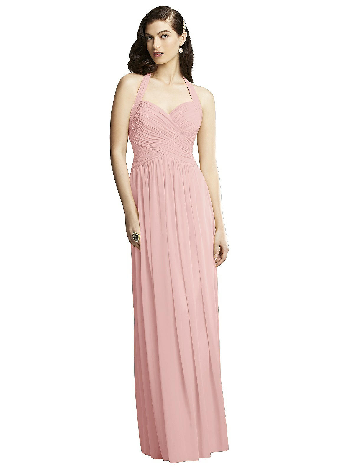 Dessy Collection Style 2932 In Rose - Pantone Rose Quartz | The Dessy Group