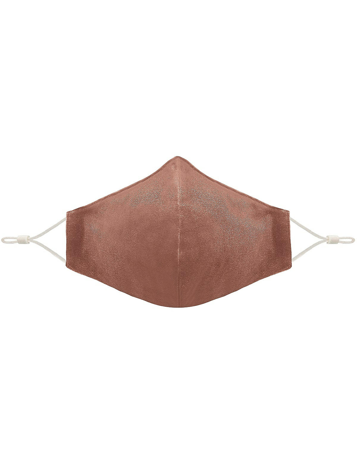 Lux Velvet Reusable Face Mask In Tawny Rose | The Dessy Group