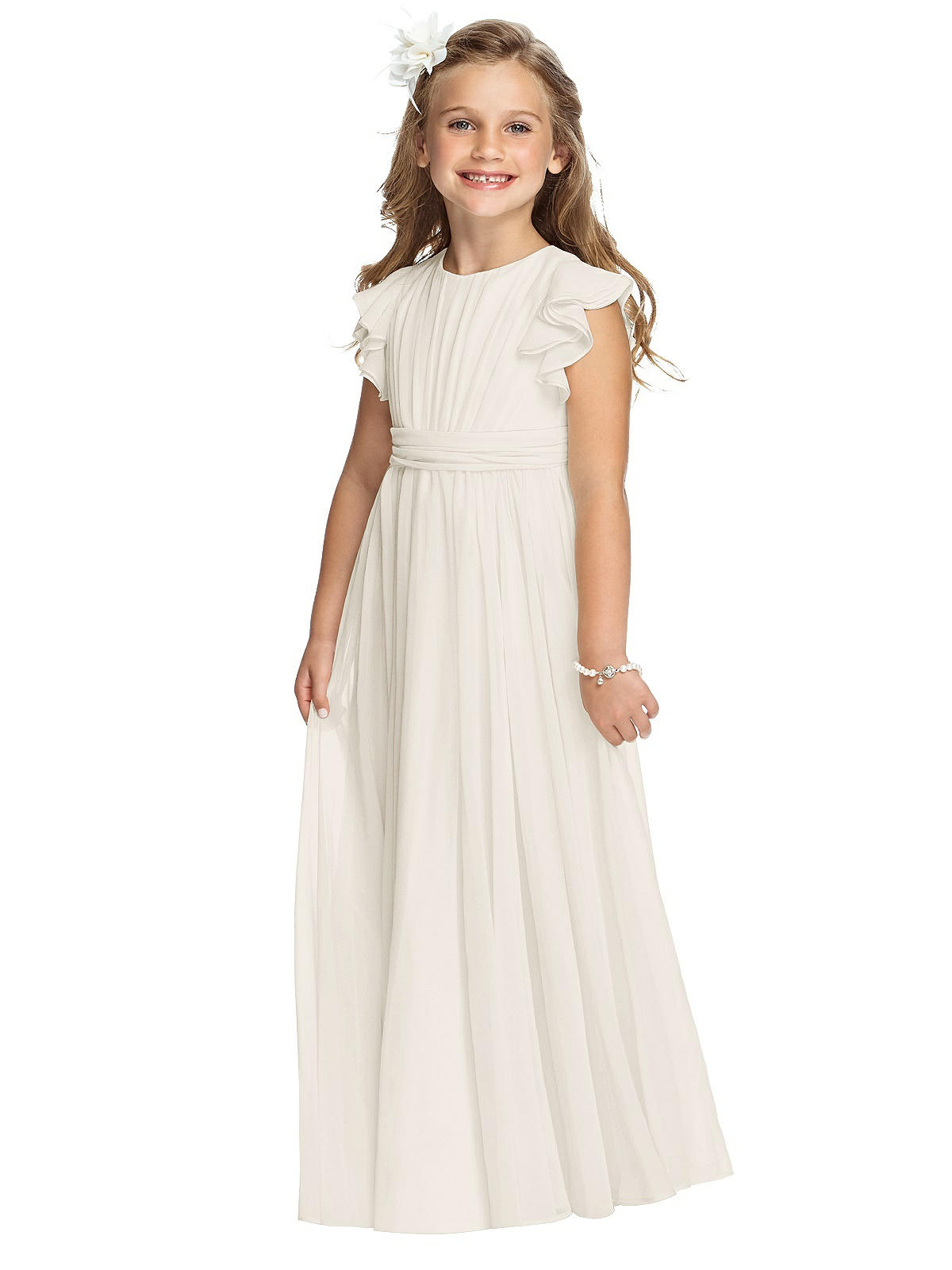 Flower Girl Dress Fl4038 In Ivory | The Dessy Group
