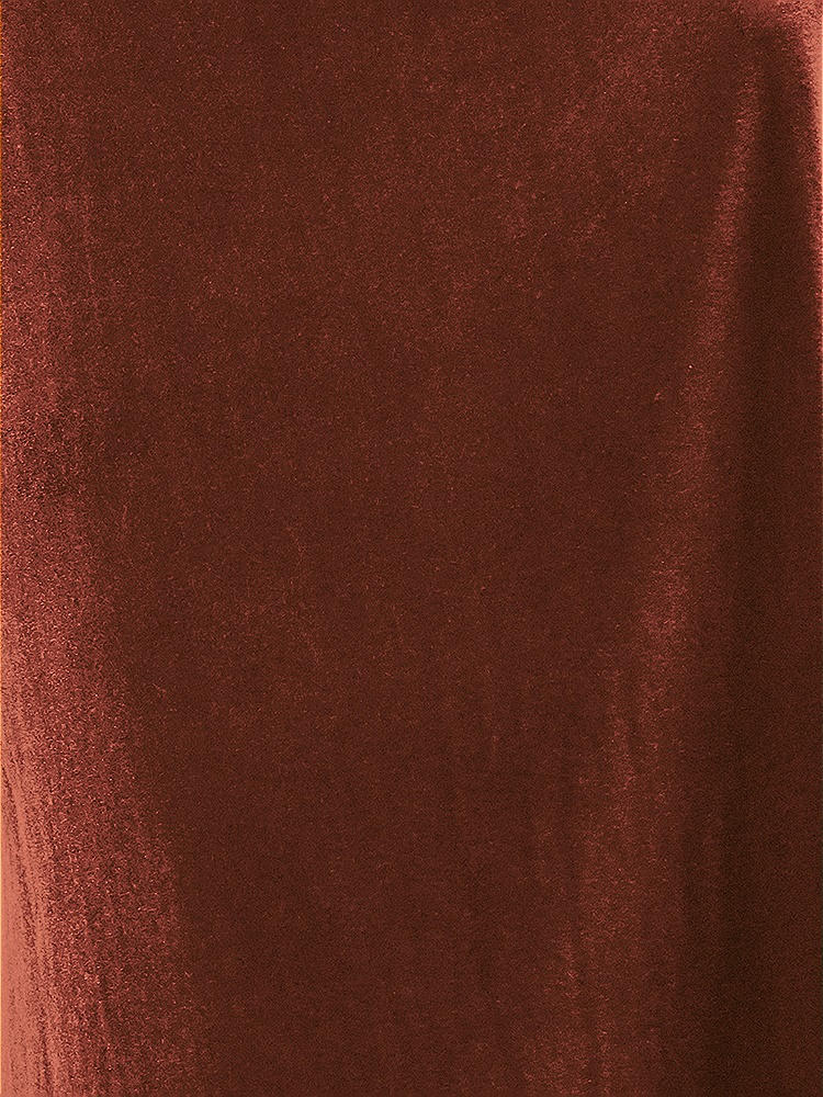 Lux Velvet Fabric By The Yard In Auburn Moon | The Dessy Group