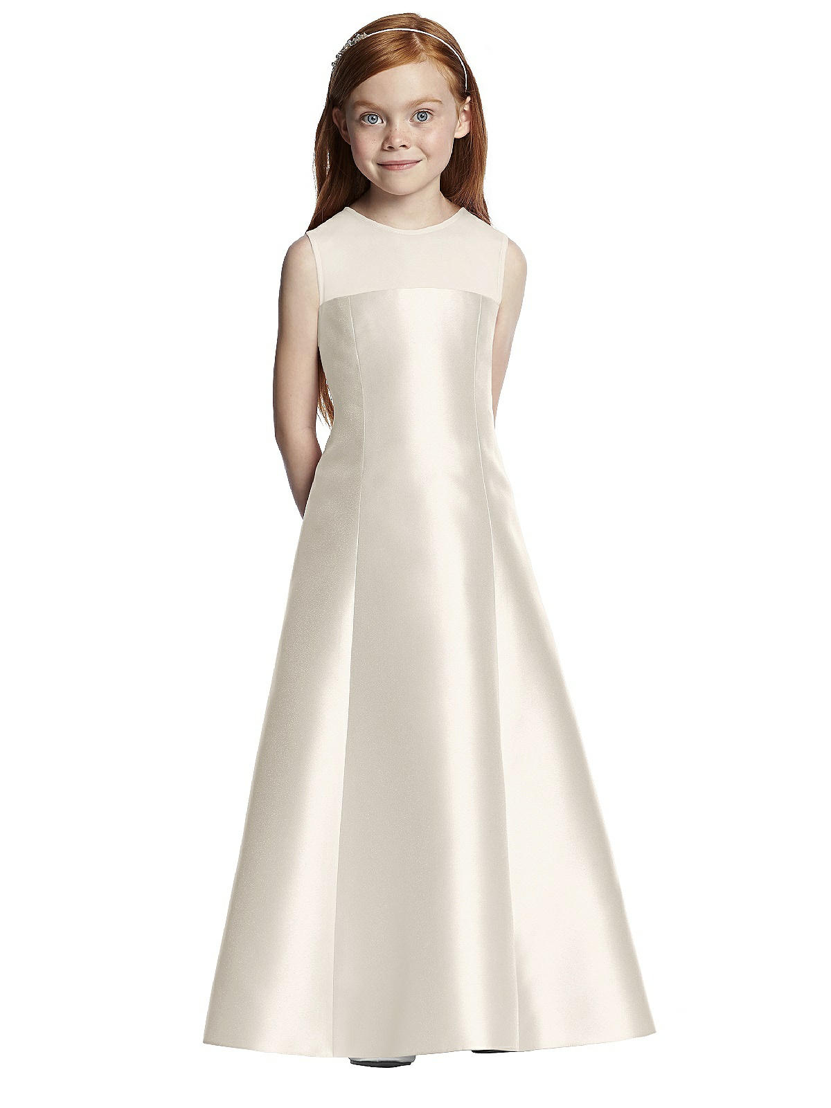 Flower Girl Dress Fl4041 In Ivory | The Dessy Group