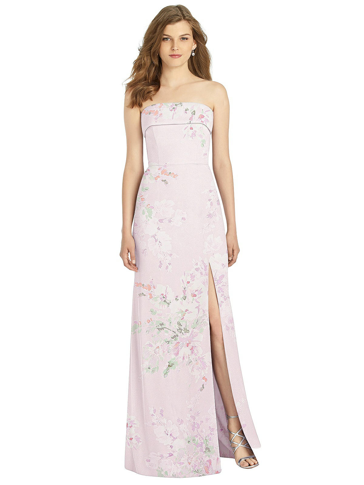 Bella Bridesmaids Bridesmaid Dress Bb139 In Watercolor Print | The ...