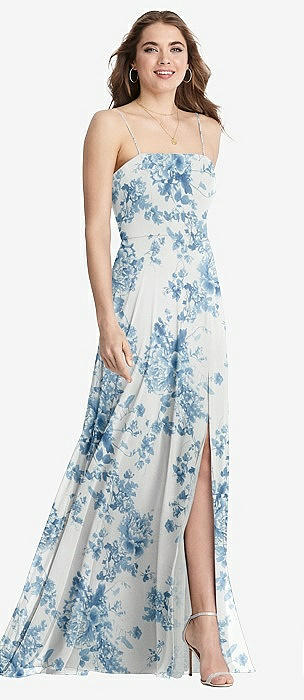 Cottage Rose Dusk Blue Bridesmaid Dresses