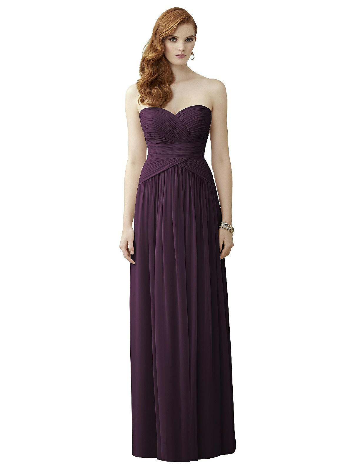 Dessy Collection Style 2960 In Aubergine | The Dessy Group