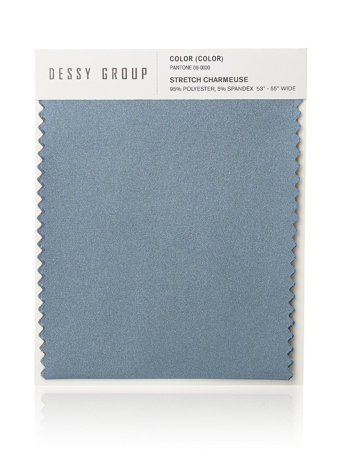 Stretch Charmeuse Swatch In Slate | The Dessy Group