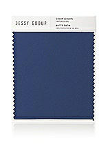 Matte Satin Fabric Swatch In Sailor | The Dessy Group