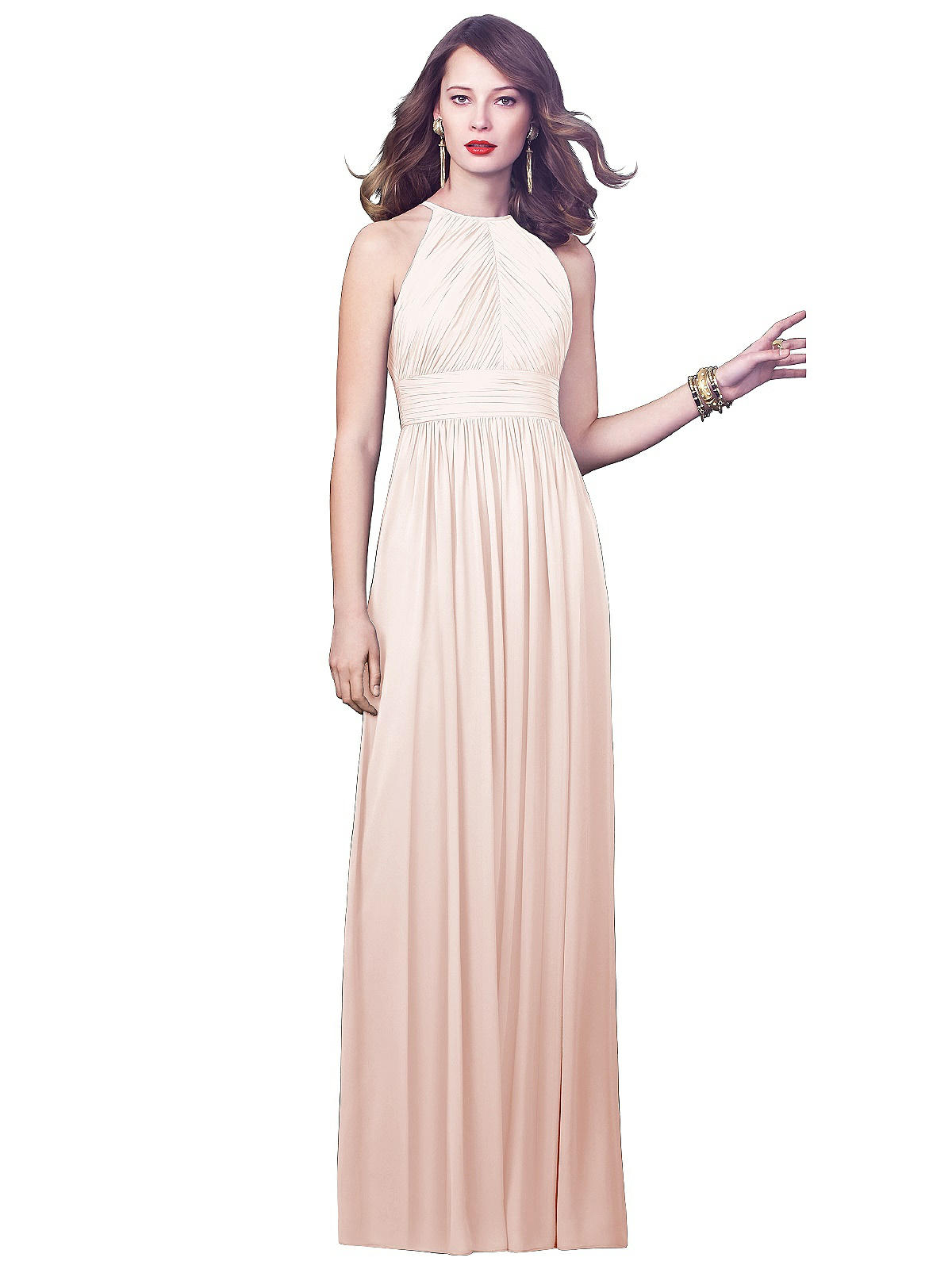 Dessy Collection Style 2918 In Blush | The Dessy Group