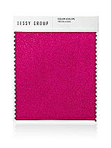 Luxe Stretch Satin Swatch In Think Pink | The Dessy Group