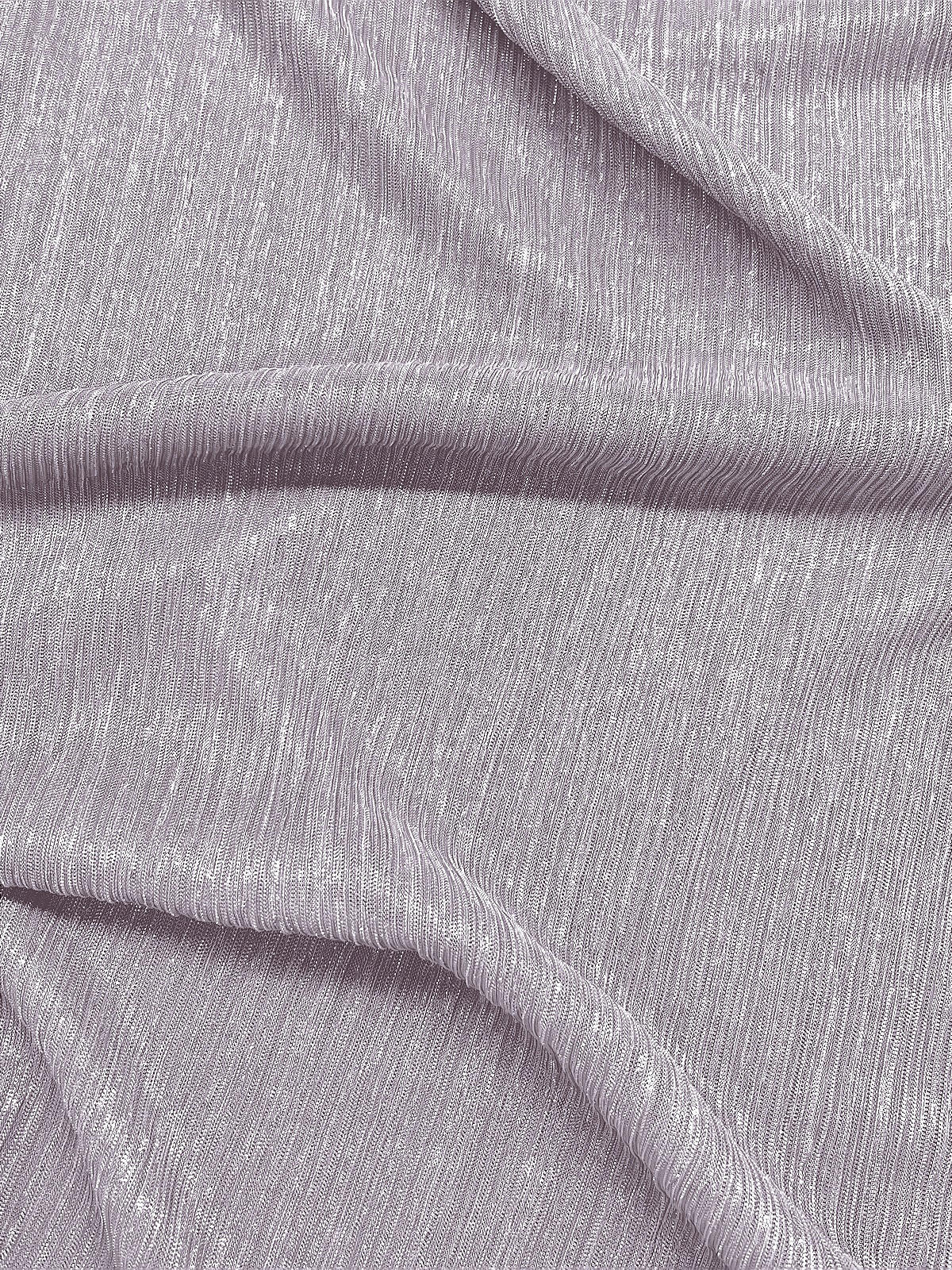 Pleated Metallic Fabric By The Yard In Metallic Lilac Haze | The Dessy ...