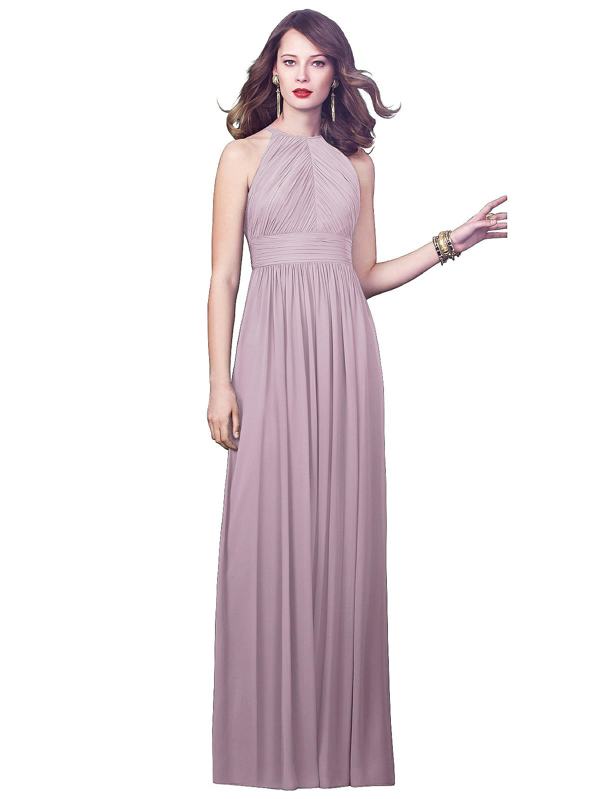 Dessy Collection Style 2918 In Suede Rose | The Dessy Group