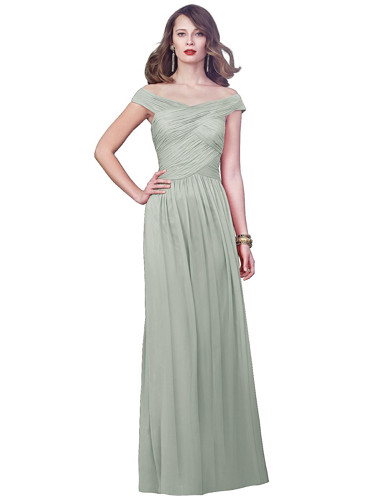 Dessy Collection Style 2919 In Willow Green | The Dessy Group